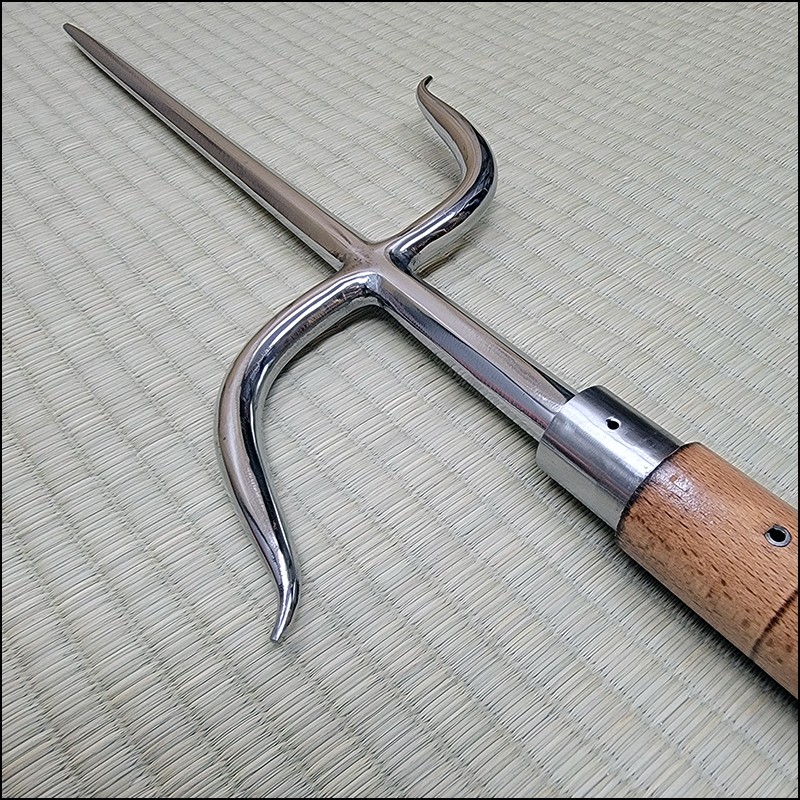 Nunti Bo - Beech with stainless steel polished manji