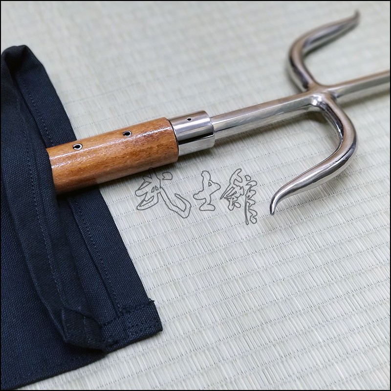 Nunti Bo - Cumaru with stainless steel polished manji