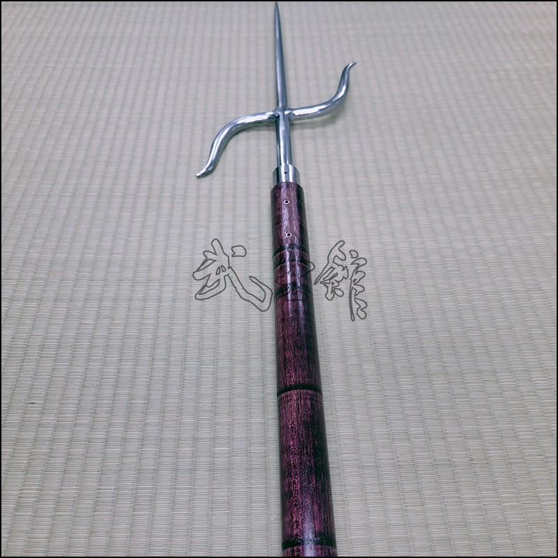 Nunti Bo - Purple Heart with polished manji